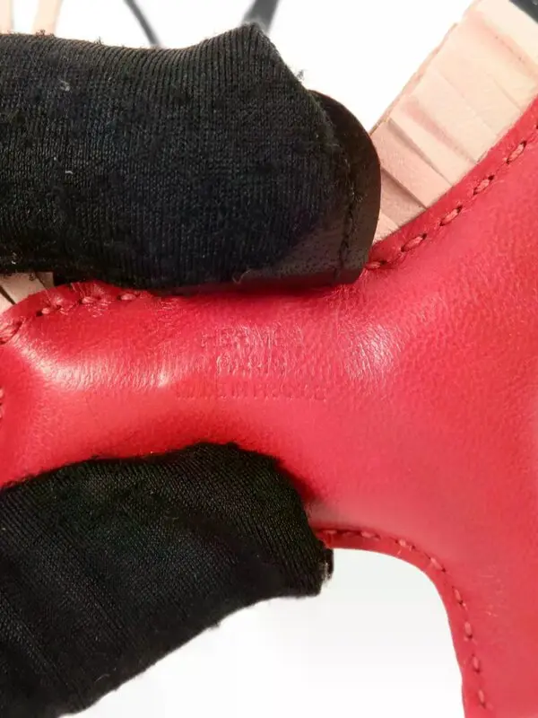 Hermès Pm Rodeo Charm - Red