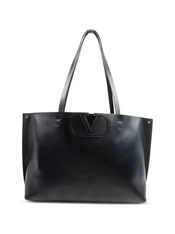Valentino Garavani Vlogo Fillme Tote Bag - Black