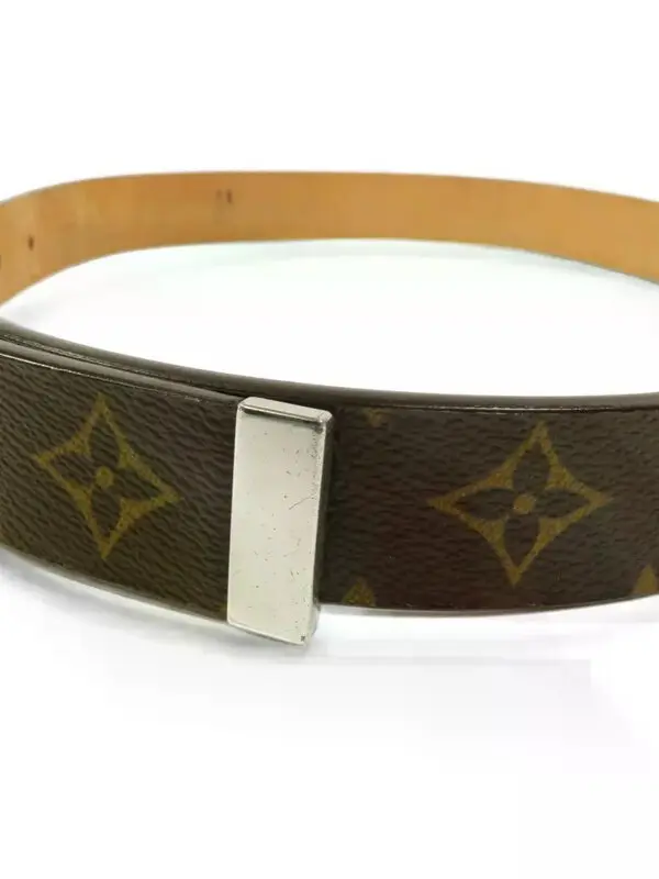 LOUIS VUITTON Monogram Ceinture Carre Belt