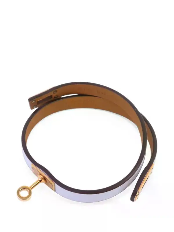 Hermès Double Tour Leather Bracelet