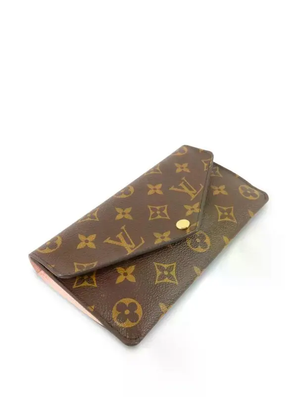 LOUIS VUITTON Portefeuille Jeanne Monogram Wallet - Brown