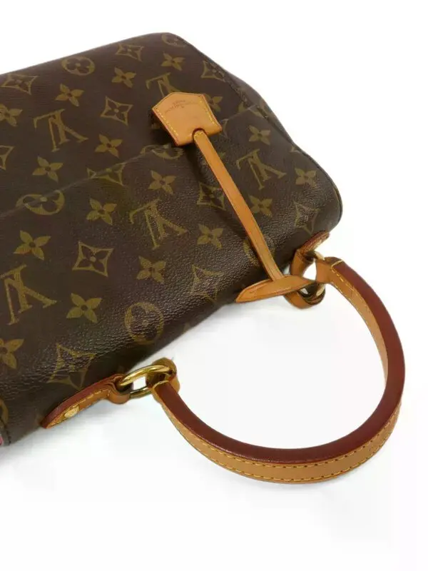 LOUIS VUITTON Cluny Bb Monogram Shoulder Bag - Brown