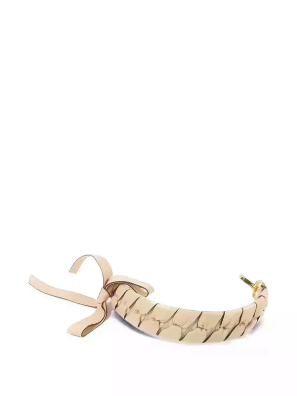 Fendi Bow-detail Ruched Strap