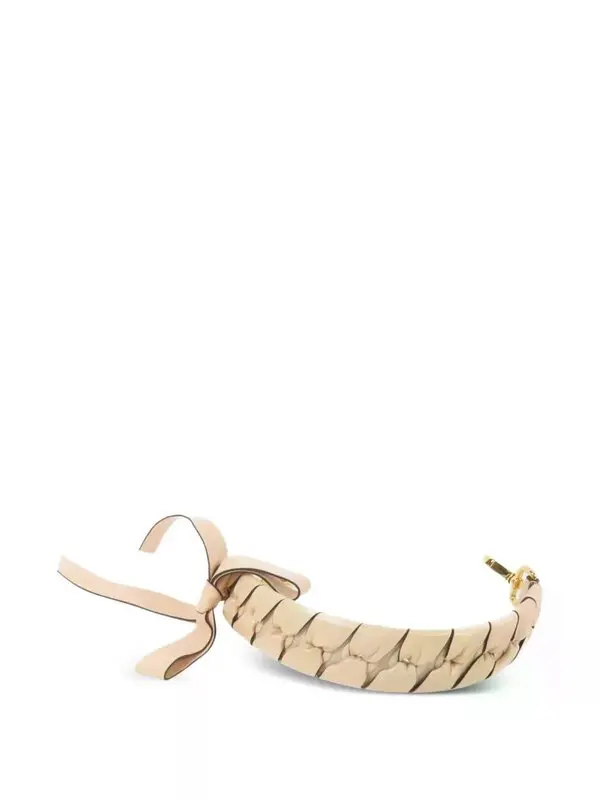 Fendi Bow-detail Ruched Strap