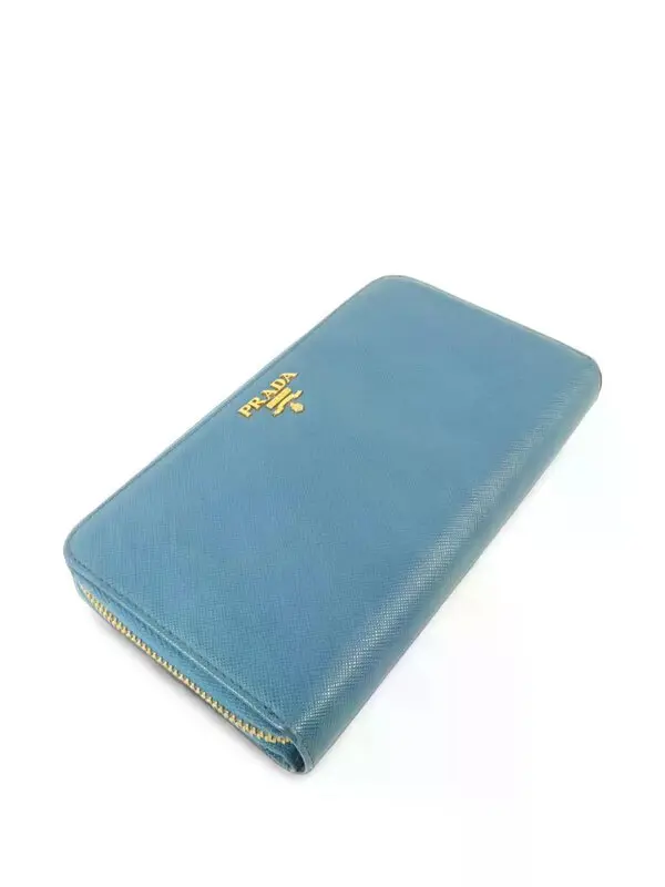 Prada Saffiano Leather Long Wallet