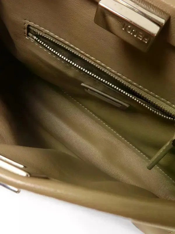 Fendi Peekaboo Leather Shoulder Bag