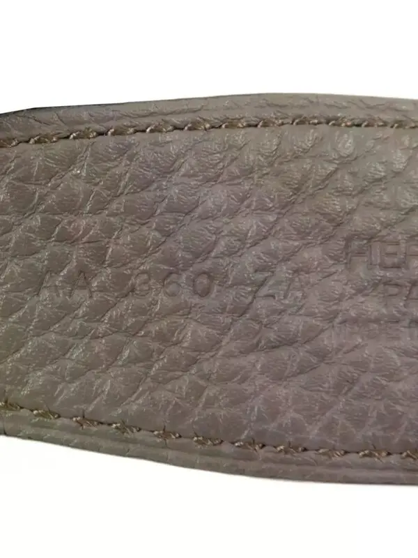 Hermès H Logo-buckle Box Leather Belt