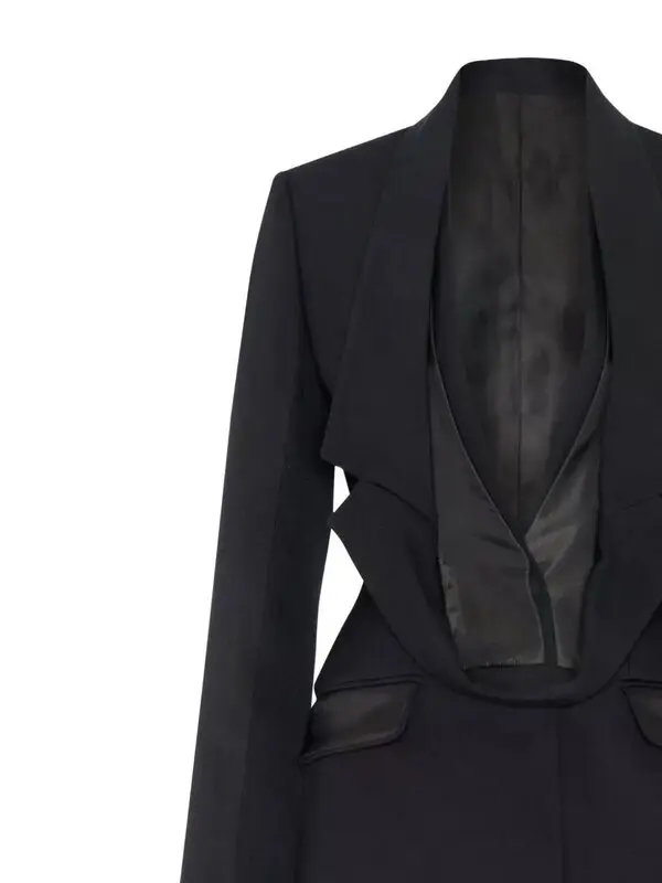 JEAN PAUL GAULTIER Reversed Collar Tailoring Fitted Jacket