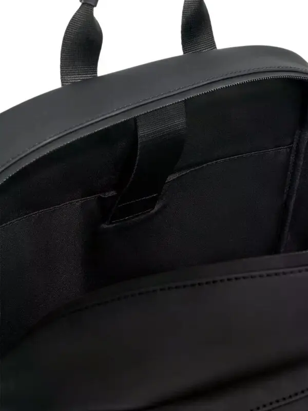 Boggi Milano Rucksack In Rubberised Technical Fabric