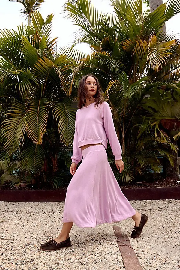 Free People Sol Skirt Set - Spring Fling