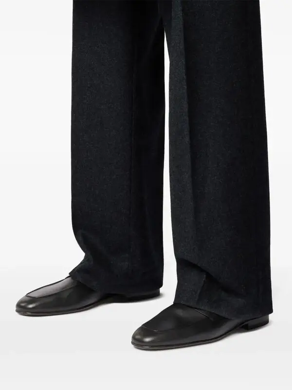 TOD'S Deconstructed Leather Loafers