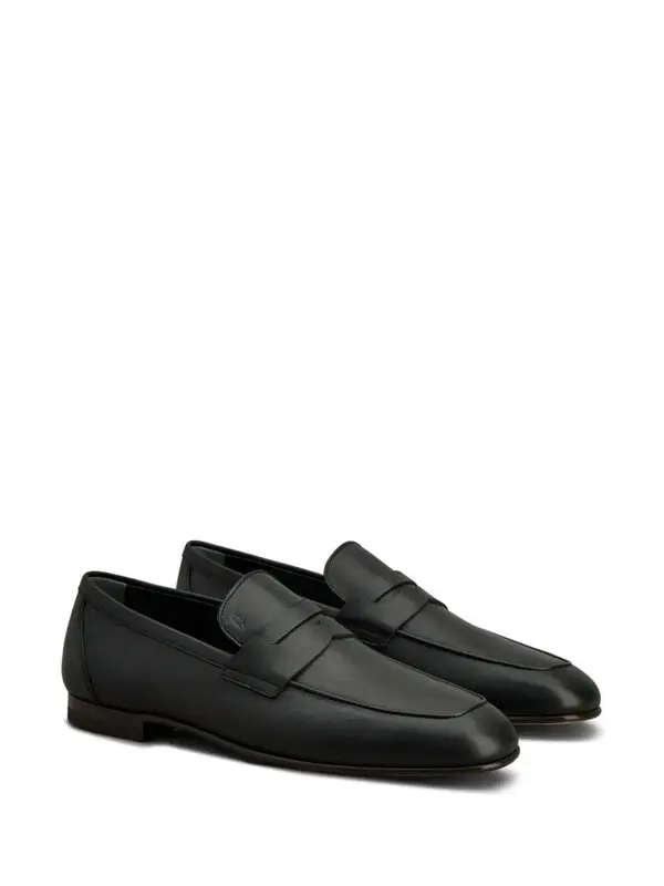TOD'S Deconstructed Leather Loafers