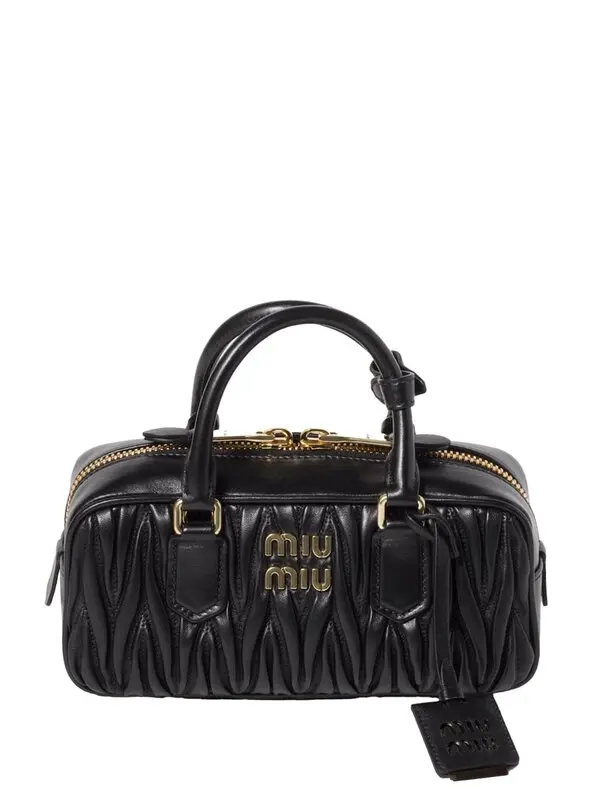 Miu Miu Arcadie Regular Matelassé Nappa Leather Bag