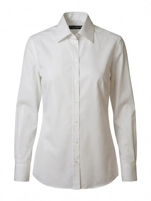 Dolce & Gabbana Cotton Poplin Shirt - Multicolor