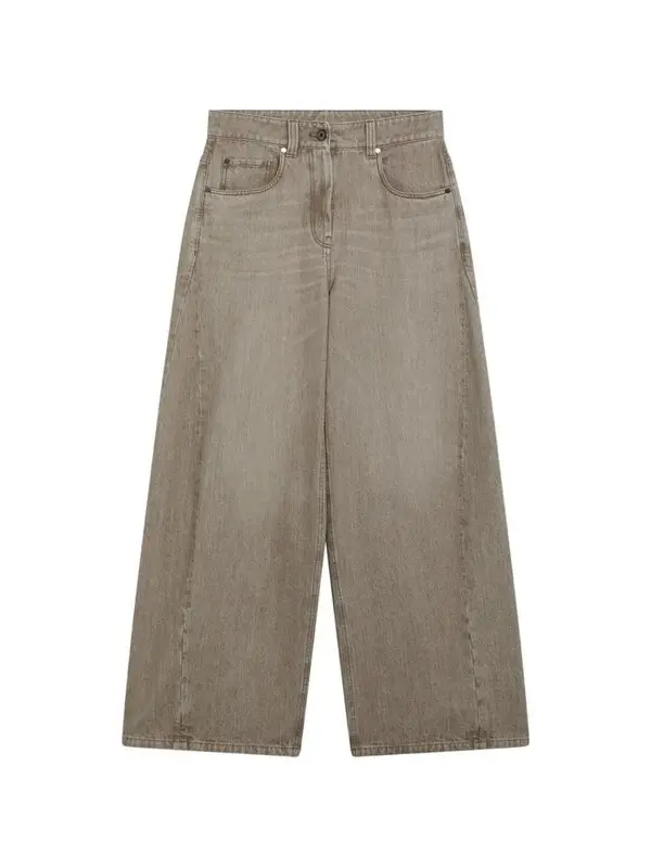 Brunello Cucinelli Denim Pants - Multicolor