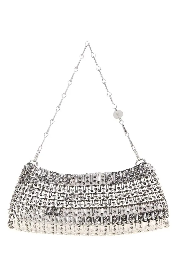 Rabanne Metal Chain 1969 Shoulder Bag - Silver