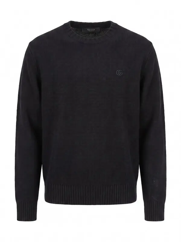 Gucci Wool Cashmere Crewneck Sweater - Multicolor
