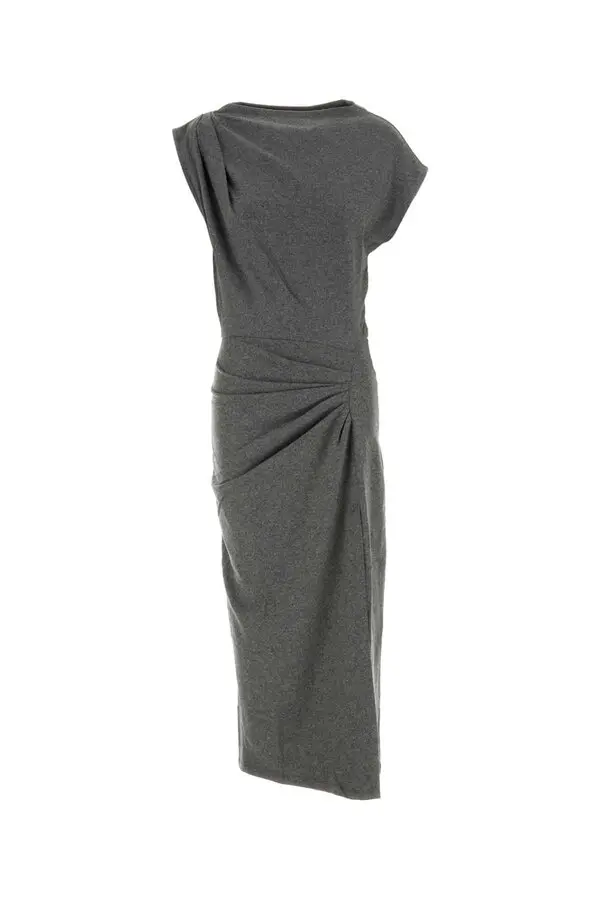 Isabel Marant Étoile Grey Flannel Naerys Dress