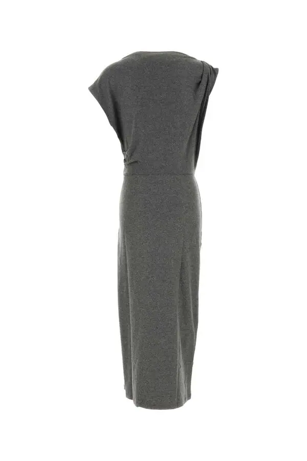 Isabel Marant Étoile Grey Flannel Naerys Dress