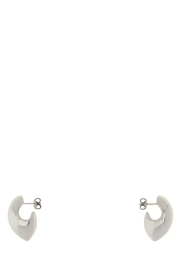 Bottega Veneta Metal Earrings - Silver