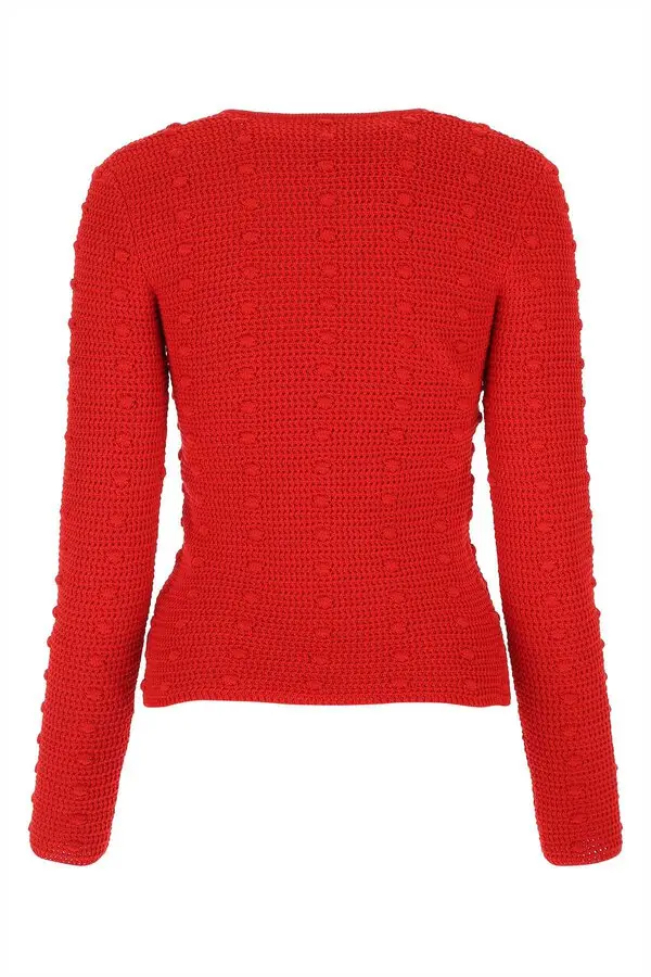 Bottega Veneta Cotton Sweater - Red