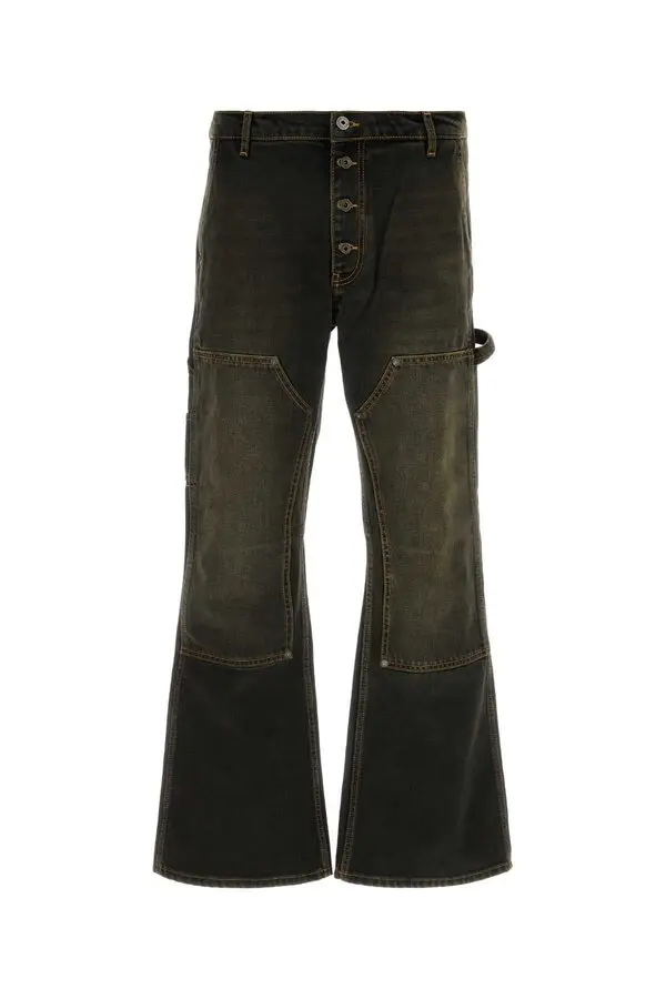 Off-White Black Denim Jeans - Multicolor