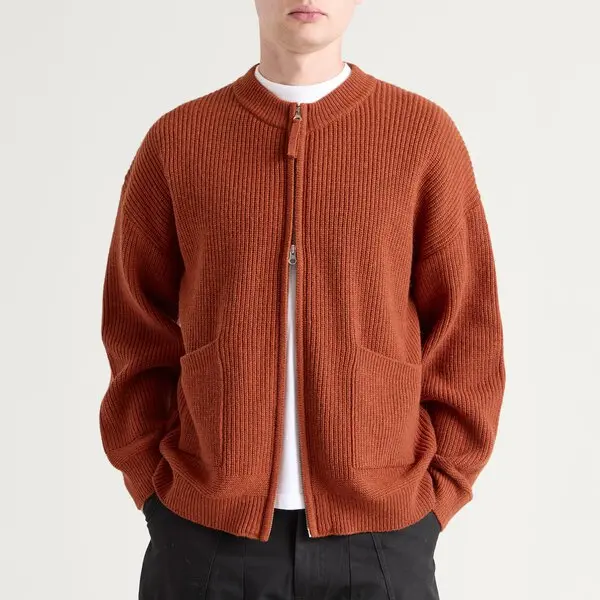 FRIZMWORKS Wool Deck Zipup Cardigan