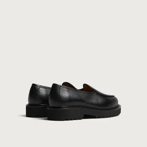 JACQUES SOLOVIERE Moli Grain Lug Loafer
