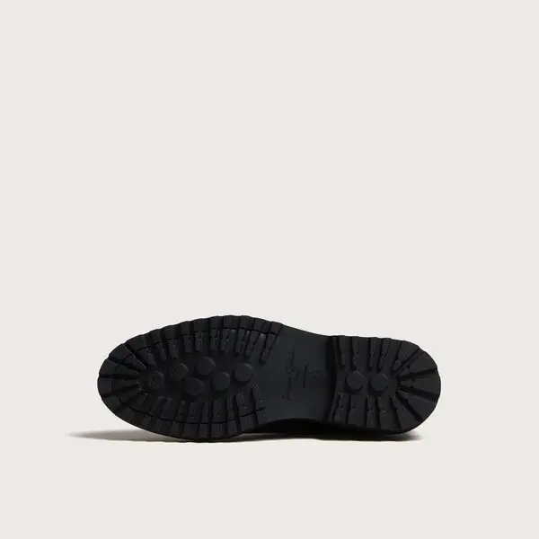 JACQUES SOLOVIERE Edouard Lug Grain Derbie - Black