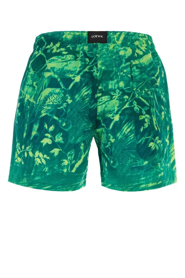 Loewe Printed Polyester Swimming Shorts - Multicolor