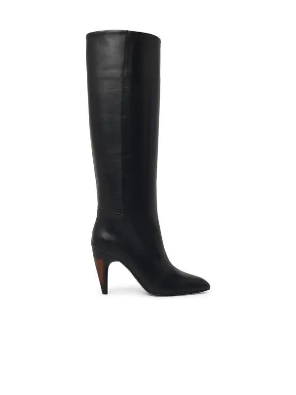 Isabel Marant Étoile Jany' Leather Boots - Black