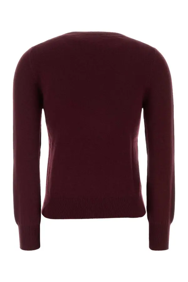 Miu Miu Burgundy Wool Sweater