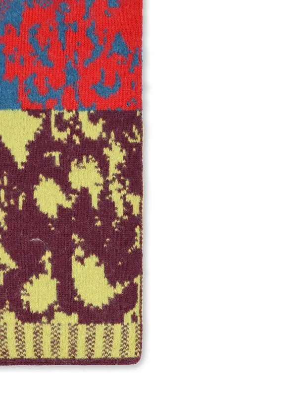 Dries Van Noten Mati' Wool Blend Scarf