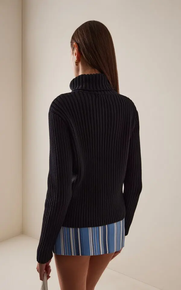 Still Here Miller Turtleneck Cotton Top