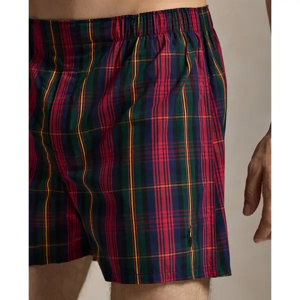 Ralph Lauren Classic Fit Woven Cotton Boxer 3-pack
