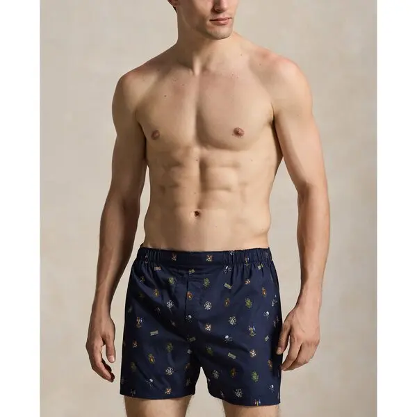 Ralph Lauren Classic Fit Woven Cotton Boxer 3-pack