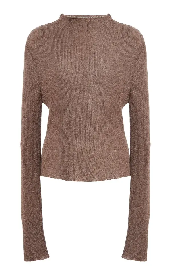 Citizens Of Humanity Leelah Turtleneck Knit Top - Brown