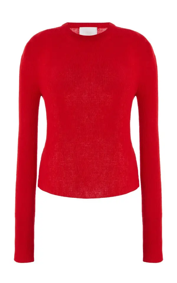 Citizens Of Humanity Alessia Wool-cashmere Sweater - Red