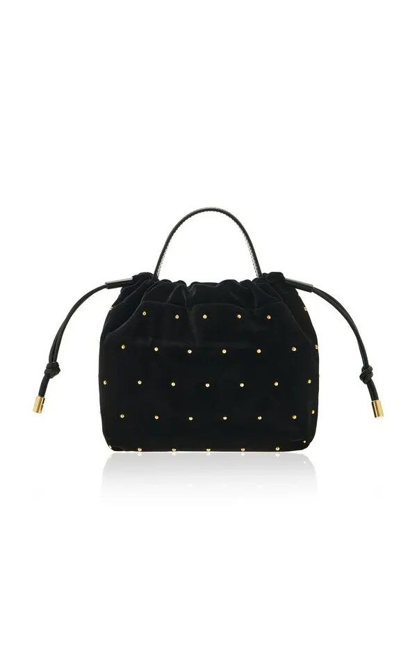 Chloé Studded Velvet Pouch