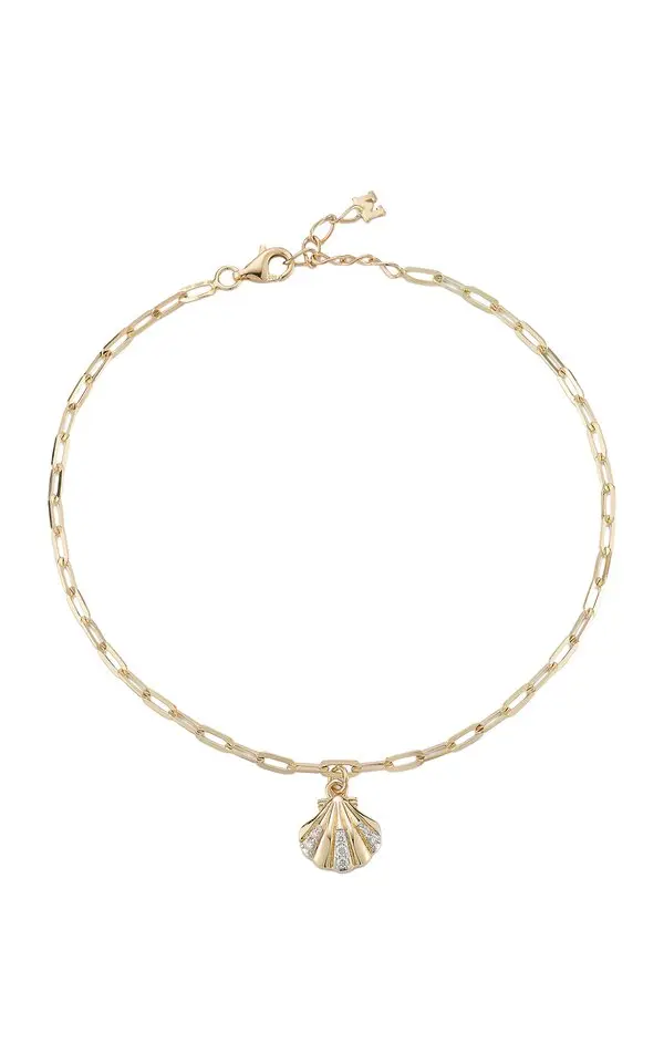 Mateo Petite Venus Anklet - Gold