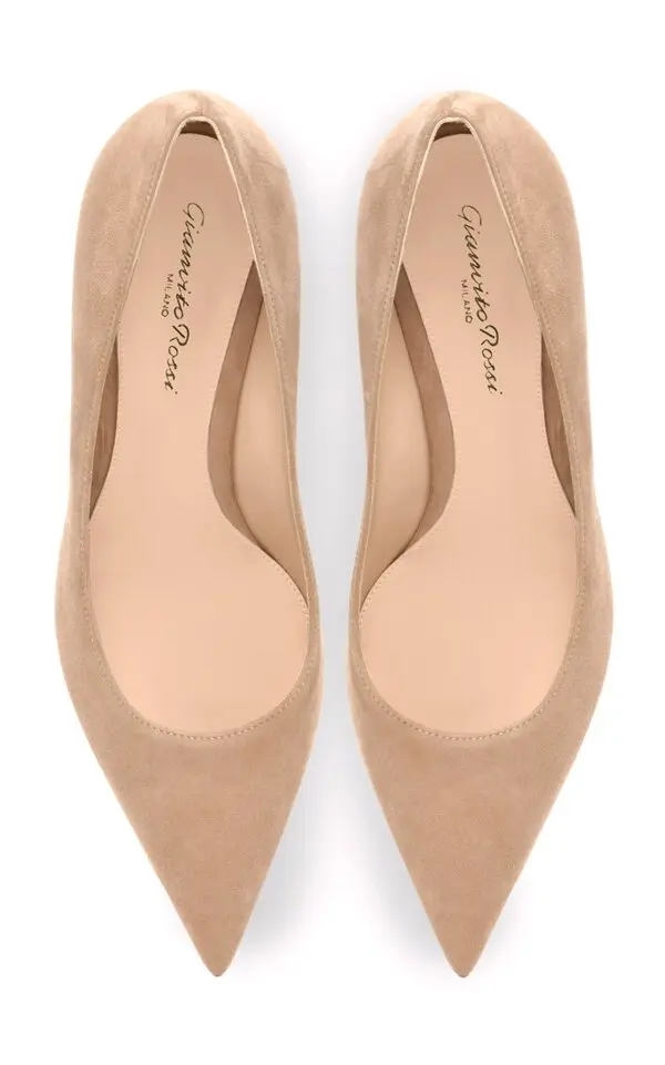 GIANVITO ROSSI 55 Leather Pumps