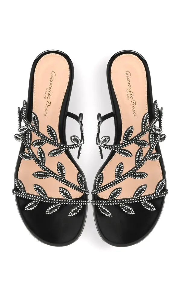 GIANVITO ROSSI Crystal Flavia 05 Sandals