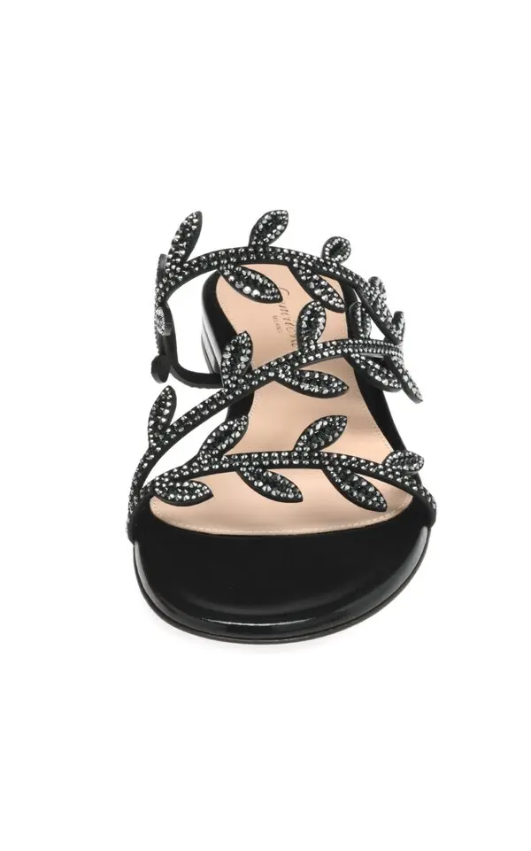 GIANVITO ROSSI Crystal Flavia 05 Sandals
