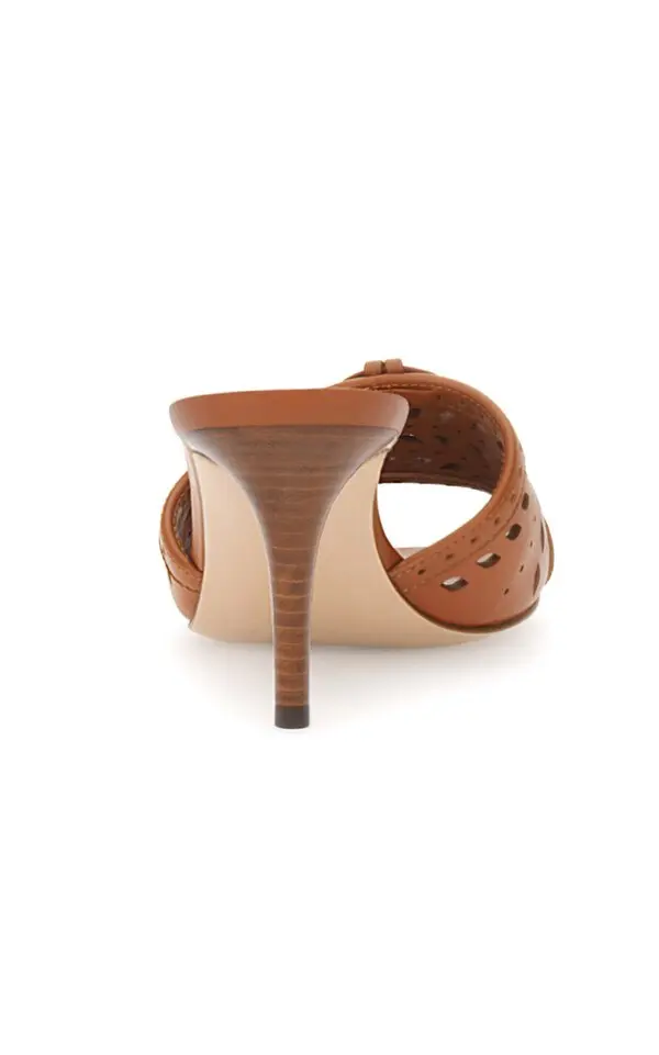 GIANVITO ROSSI Fes Leather Mules