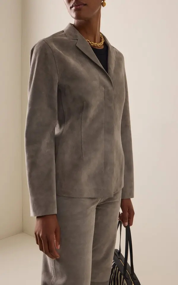 Still Here Devon Suede Blazer