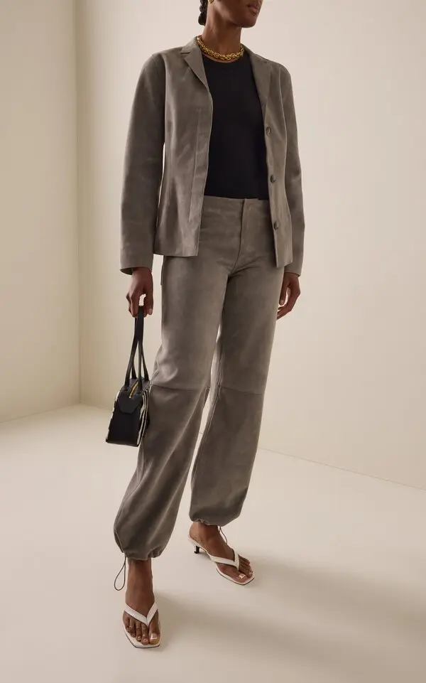 Still Here Devon Suede Blazer