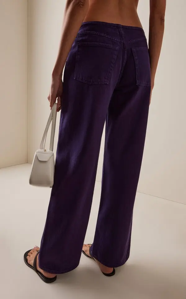 Still Here Cool Rigid Mid-rise Straight-leg Jeans