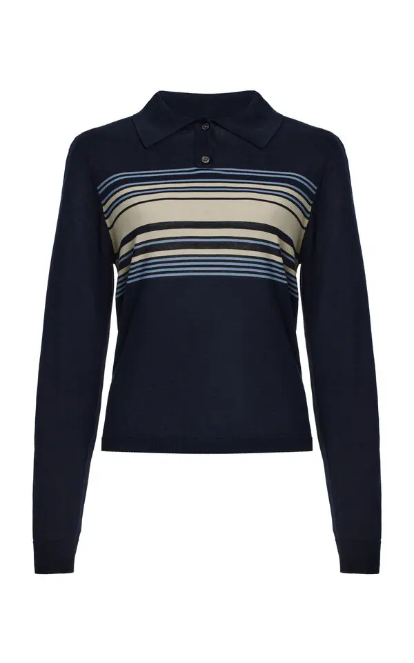 Still Here Daughter Striped Knit Sweater