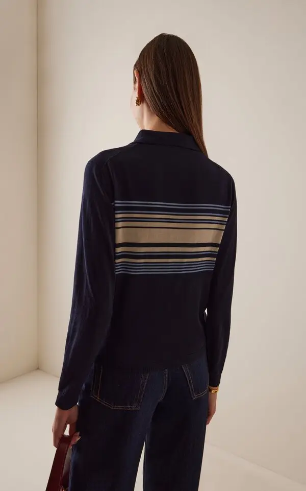 Still Here Daughter Striped Knit Sweater