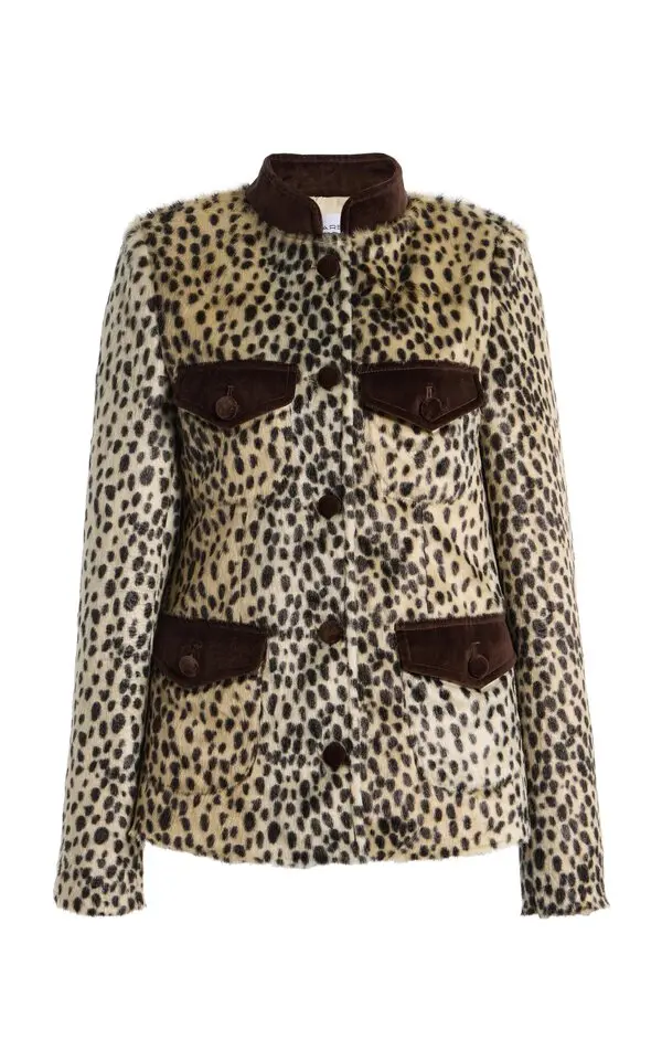 CARELLI Carol Faux Fur Jacket